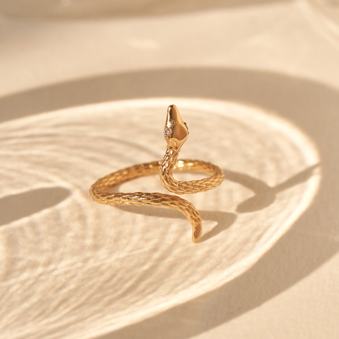Serpent Collection in 14k Gold - Amer New York